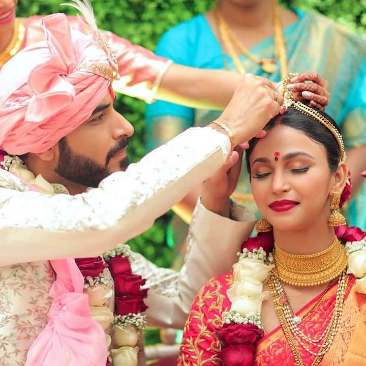 Everest Actress Shamata Anchan Wedding Pictures Shamta Anchan Marriage ...