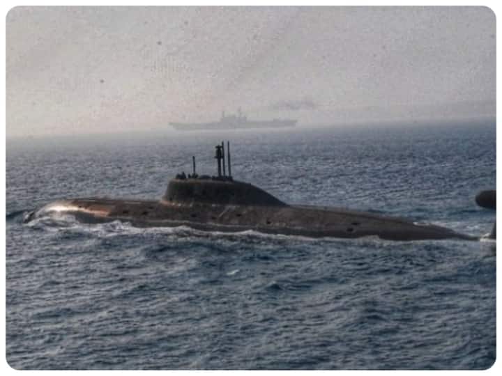 indian navys nuclear capable submarine INS Chakra returned to russia ...