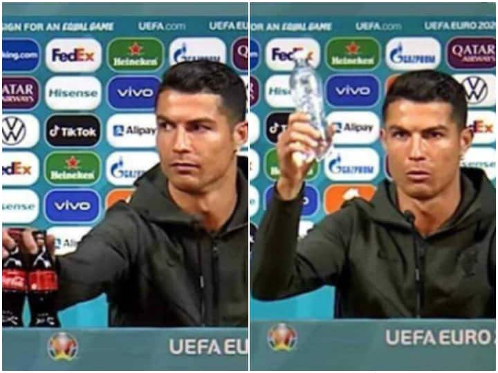 Euro 2020: Cristiano Ronaldo Removes Coca-Cola During Presser, Endorses ...