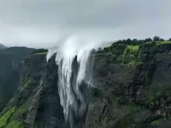 Sindhudurg Amboli Reverse Waterfall At Kavalshet Point Amboli Waterfall ...