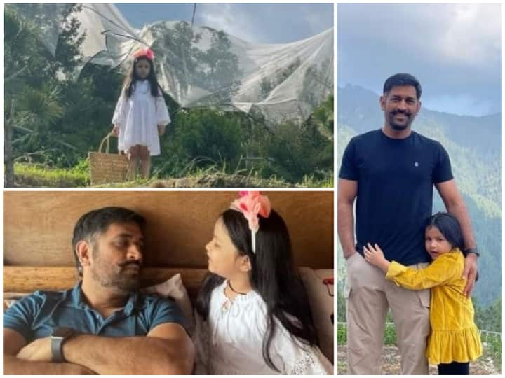 MS Dhoni & Daughter Ziva’s AWWDORABLE PICS From Their Recent Vacation!