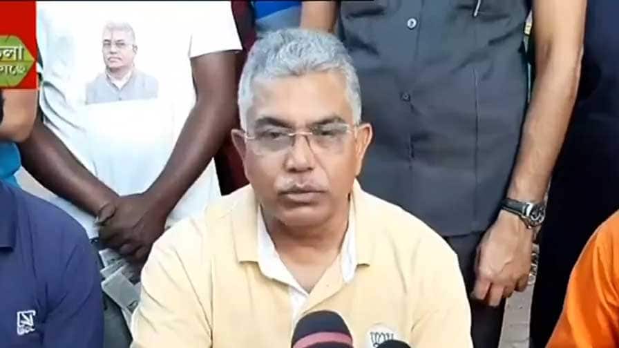Dilip Ghosh made sensational allegation on Debanjan Deb's connection ...