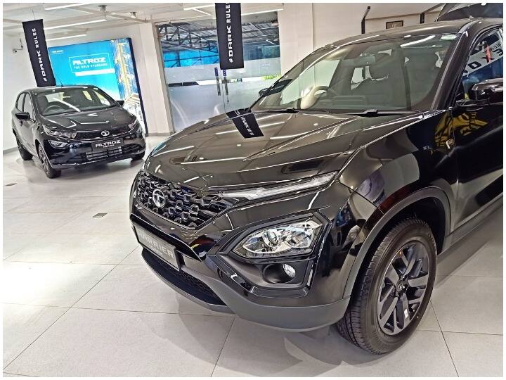 Tata Harrier SUV Royale Blue Tropical Mist Color | टाटा की Harrier SUV ...
