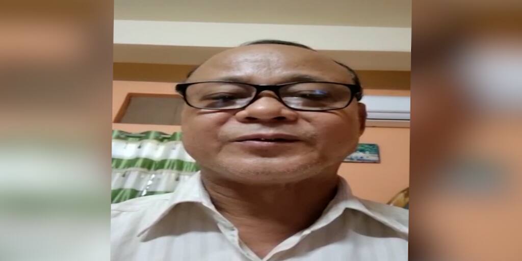 Greater Cooch Behar peoples association leader Ananta Maharaj and TMC ...