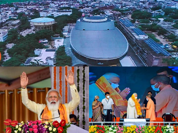 PM Modi In Varanasi: Inaugurates Convention Centre 'Rudraksh' Among ...