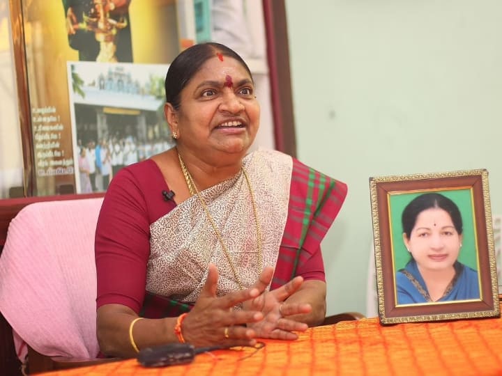 Valarmathi appointed women wing secretary of AIADMK | அதிமுக மகளிர் ...