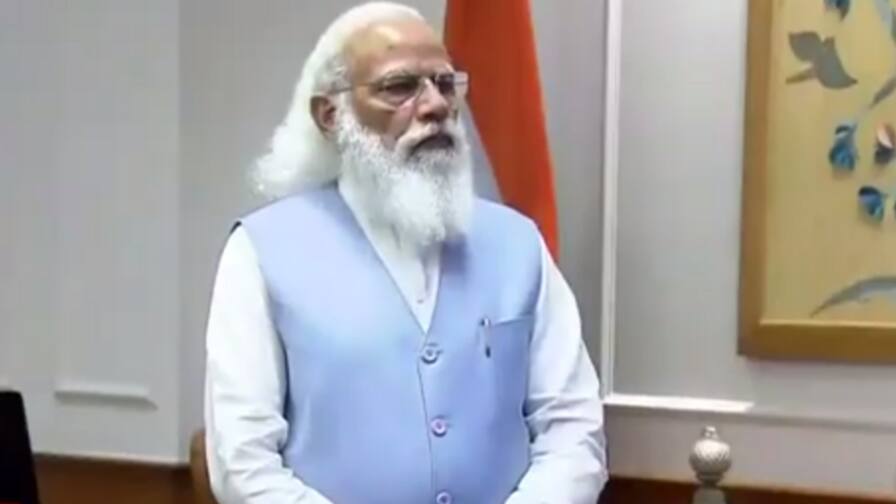 PM Narendra Modi stands up to cheer Indian athletes at Tokyo Olympics ...