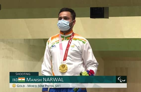 Tokyo Paralympic 2020 Shooting P4 Mixed 50m Pistol SH1 Manish Narwal ...