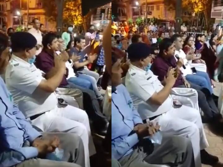 TMC MLA and Minister Sujit Bose Won Hearts of People by Singing Bengali ...