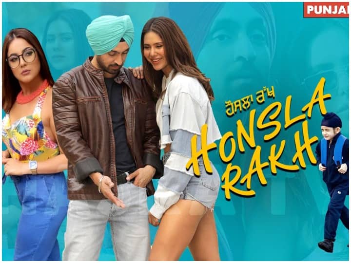 Shehnaz Gill & Diljit Dosanjh starer ‘Honsla Rakh’ movie trailer ...