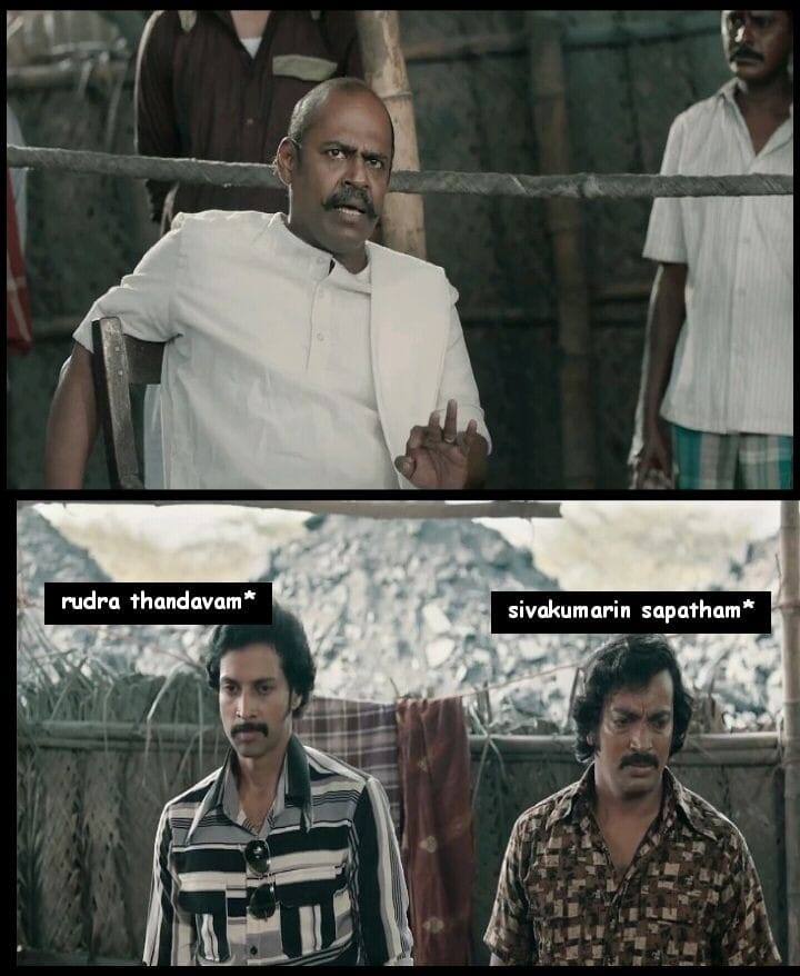 In pics meme review of the latest release movies rudra thandavam and ...