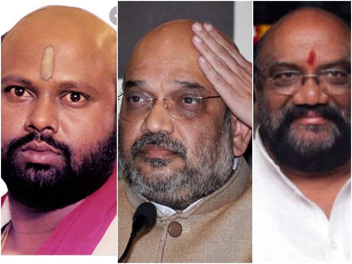 rjd mla surendra prasad yadav wishes amit shah on birthday with actor ...