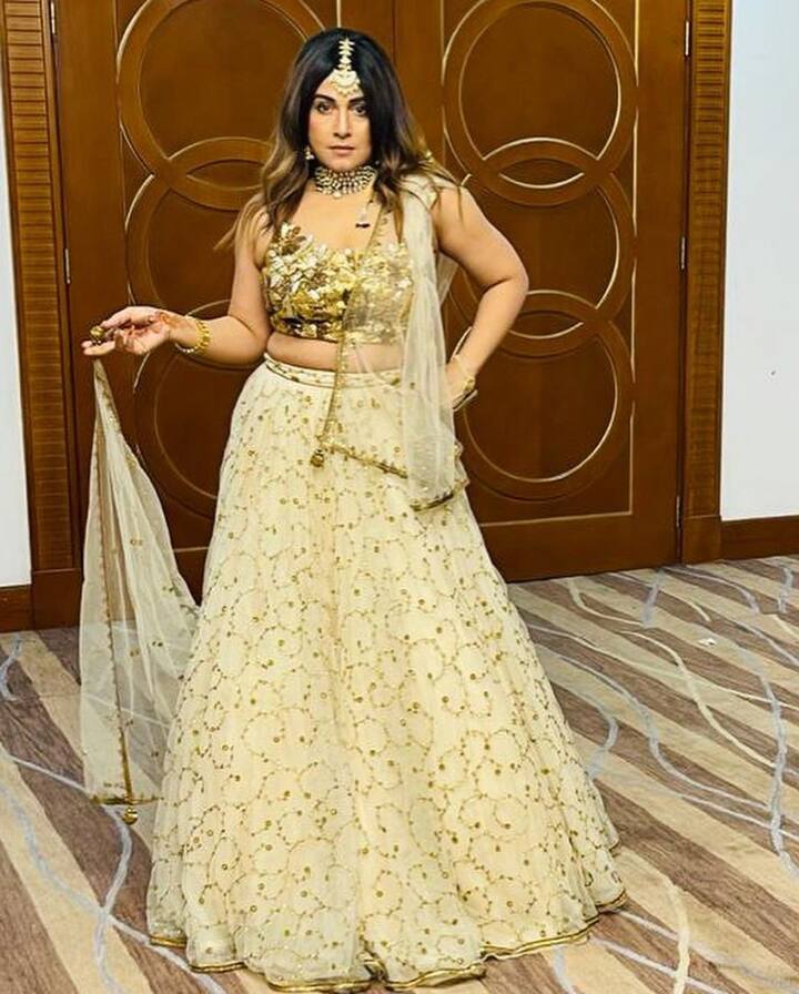 Pakkhi Hegde looks very beautiful even in a traditional outfit see ...
