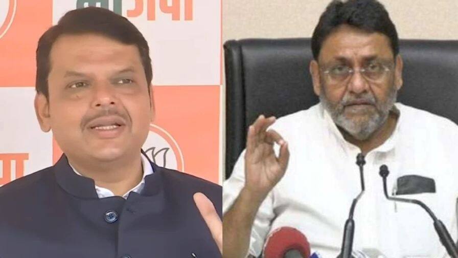 Nawab Malik targets Devendra Fadnavis and his brother | Nawab Malik on ...