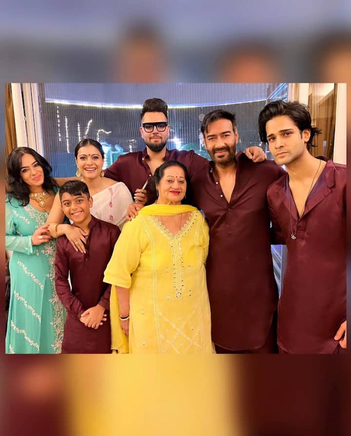 Diwali 2021: Inside Pics From Ajay Devgn-Kajol's Intimate Celebrations