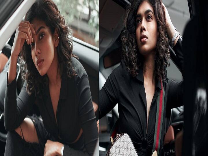 Dhushara Vijayan Hot Photos | Dhushara Vijayan | காருக்குள் போட்டோஷூட் ...