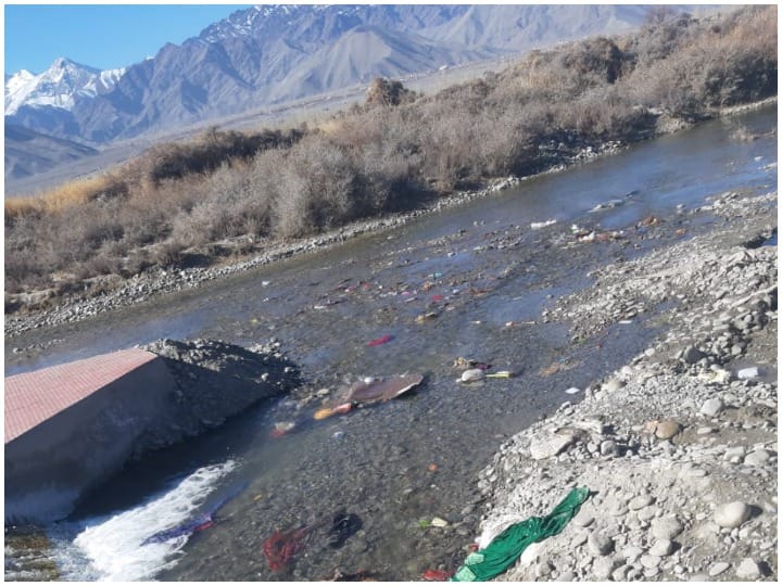 Ladakh MP Tweets Photos Of Litter In Around Indus River | Ladakh MP ...