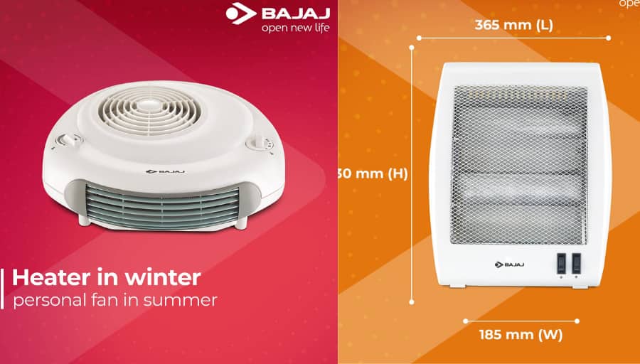 Amazon Offer on Bajaj Heat Convector Room Heater Buy Bajaj Room Heater ...