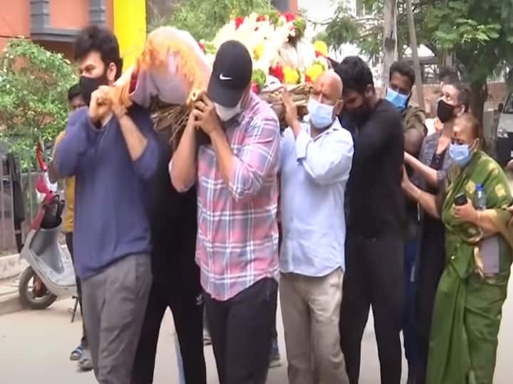Shiva Shankar Master Final rites completed and his younger son thanked ...