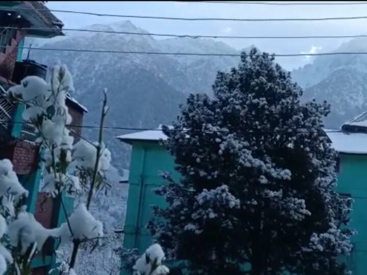 Himachal Pradesh Weather Update Manali Kinnaur Shimla Solan Snowfall ...