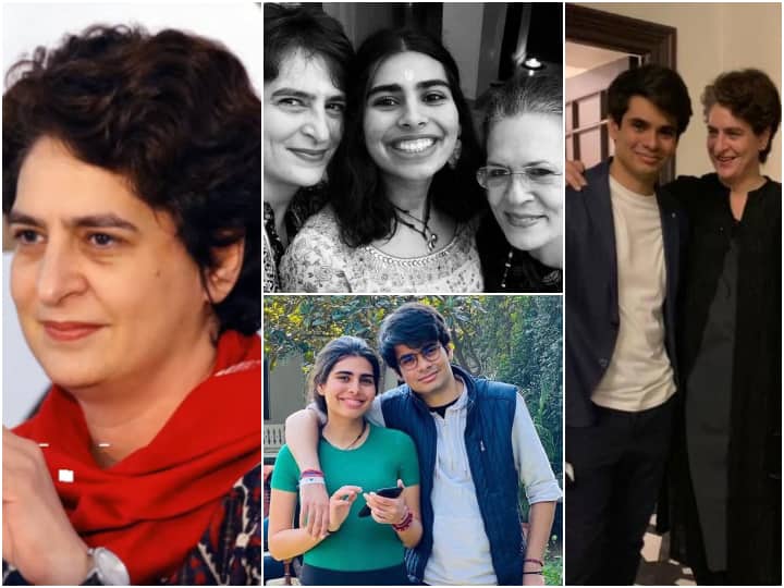 Priyanka Gandhi Vadra Keeps Her Children Raihan Vadra Miraya Vadra Away ...
