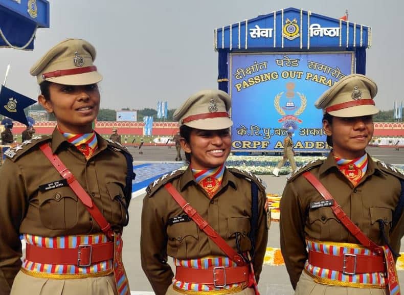 CRPF Women Commandos: Three women officers have joined CRPF in Passing ...