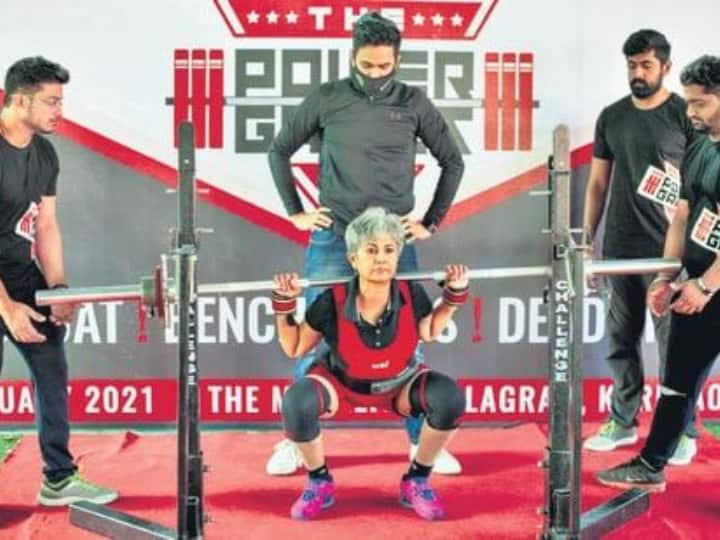 At 66, Lorraine More wins gold for India in powerlifting | Power ...