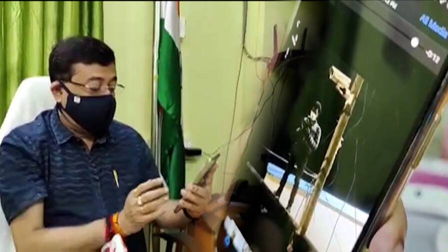 East Midnapur Kanthi TMC MP Dibyendu Adhikari alleges surveillance on his family by drone ...