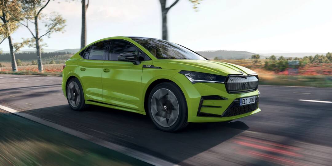 Skoda new Electric Car Enyaq Coupe iV check here range power features ...