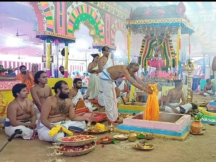 Kumbabhishekam to be held on 11th at Govindapuram Vittal Rukmani ...