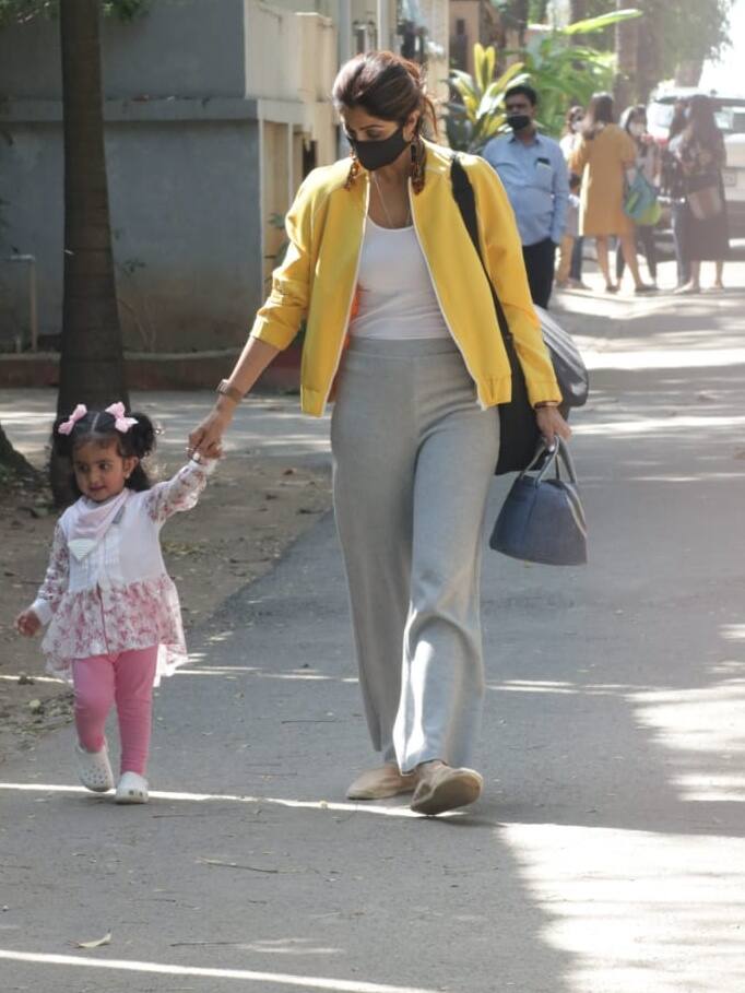 Shilpa Shetty's Day Out With Daughter Samisha
