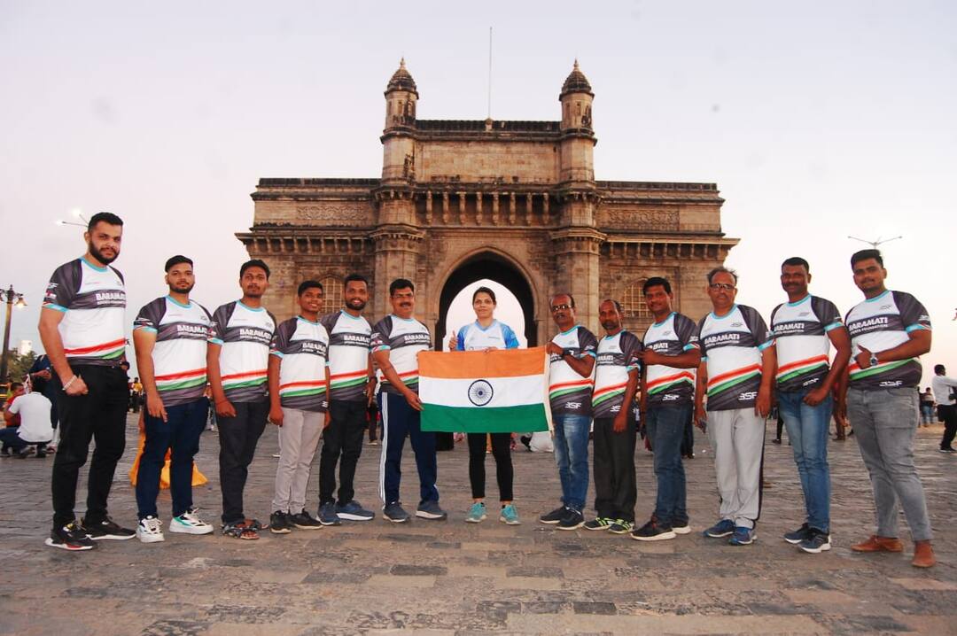 Saadiya Salim Sayyed will run Gateway Of India Mumbai to Lal Mahal on ...