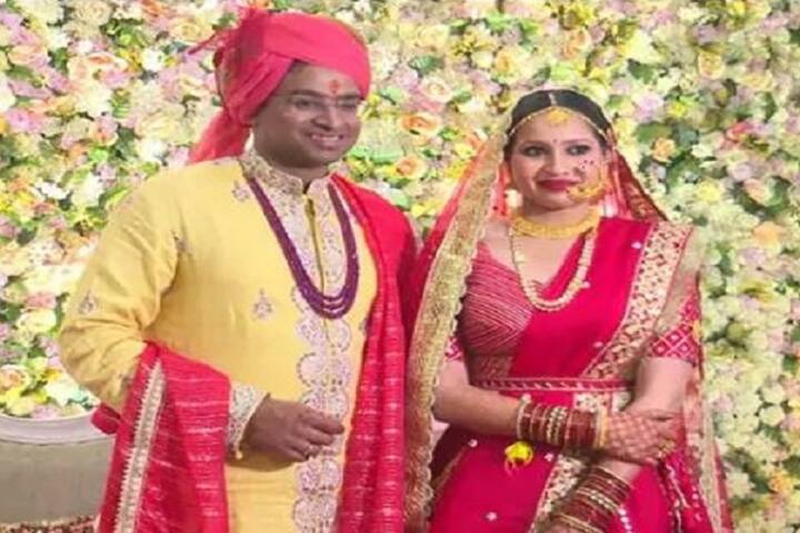 Noida Sushil Kumar Modi younger son Akshay and Swati Ghildiyal wedding ...