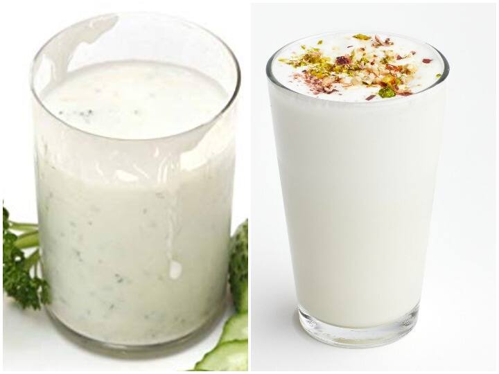 Kitchen Hacks Butter Milk And Lassi Recipe Chhachh And Sweet Lassi ...