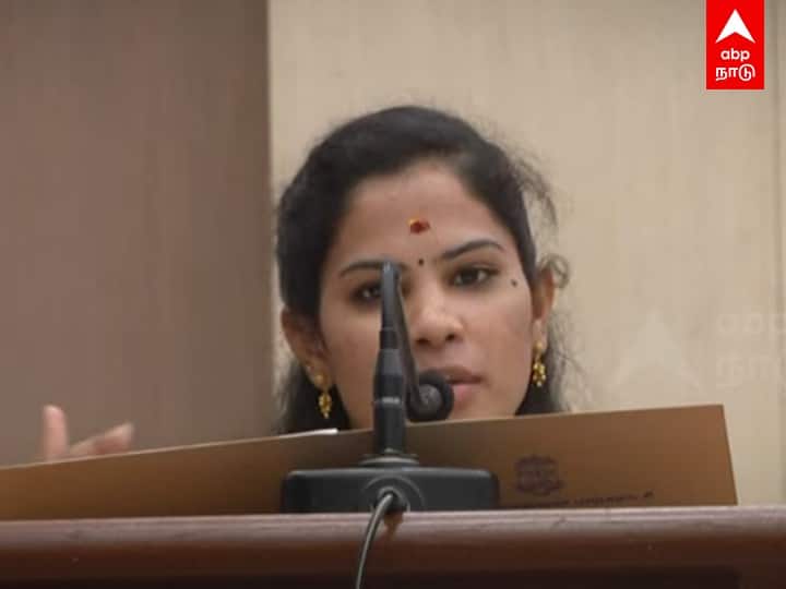 Chennai Mayor Priya raja Speech on womens day watch video | Chennai ...