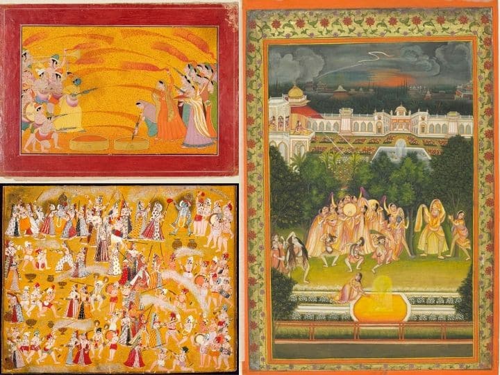 Happy Holi Images: Holi Paintings That Show The Ancient Indian Festival ...