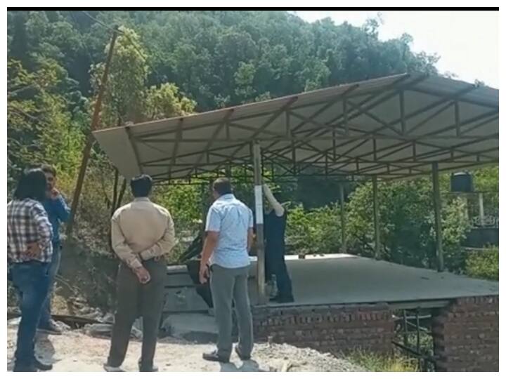 Mussoorie Uttarakhand unauthorized building near Mussoorie Lake sealed ...