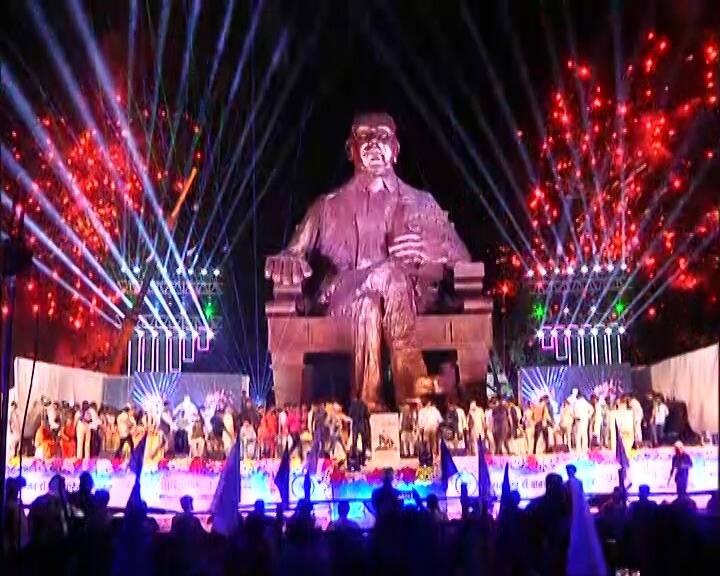 Maharashtra News Dr. Babasaheb Ambedkar 70 feet statue on the occasion ...
