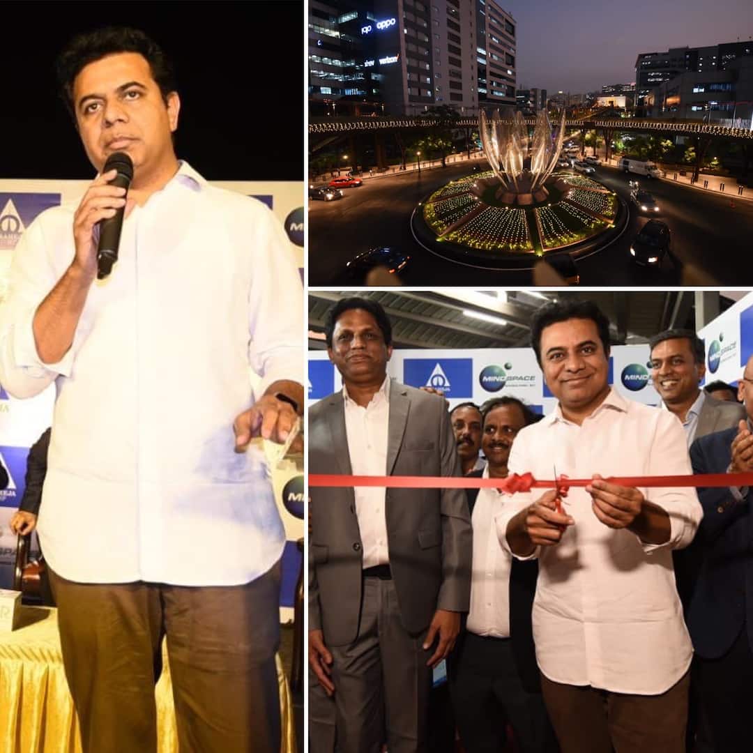 IN PICS Skywalk Inauguration At MindSpace Campus In Hyderabad