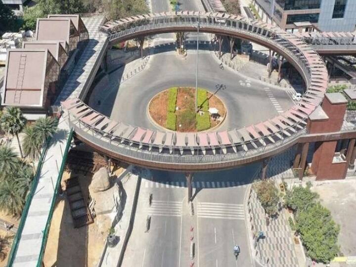 Photos: Minister KTR inagurates Skywalk of K Raheja Corp in Mindspace ...