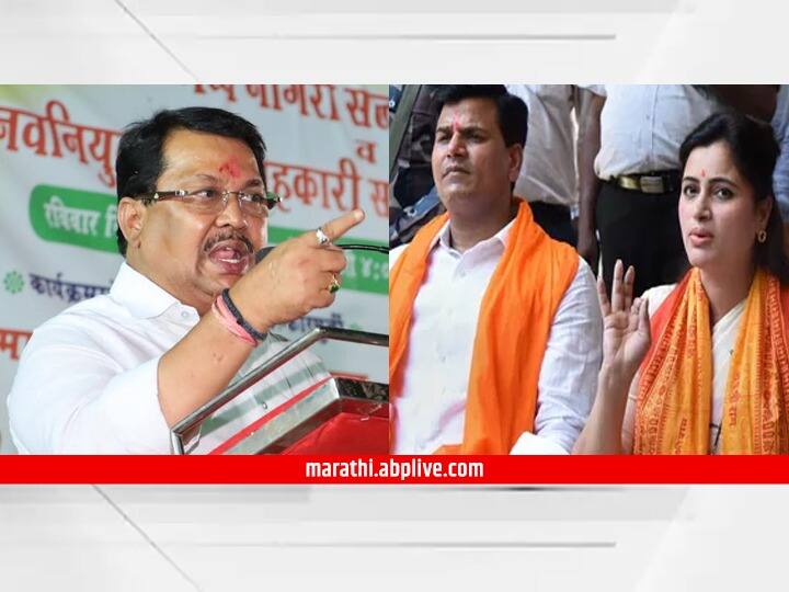 vijay wadettiwar controversial statement on Navneet rana and ravi rana ...