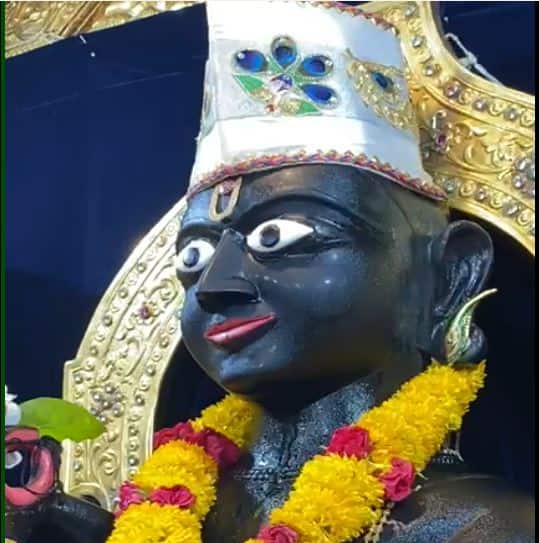 Sweat was seen on the idol of God in Gadhada Gopinathji temple | ગઢડા ...