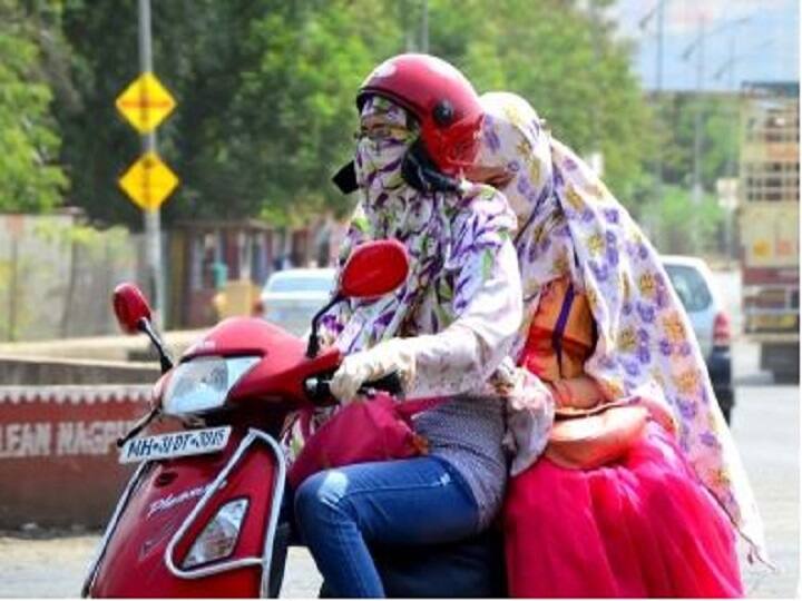 Day temperature rises again in Delhi Mungeshpur and Najafgarh are the ...