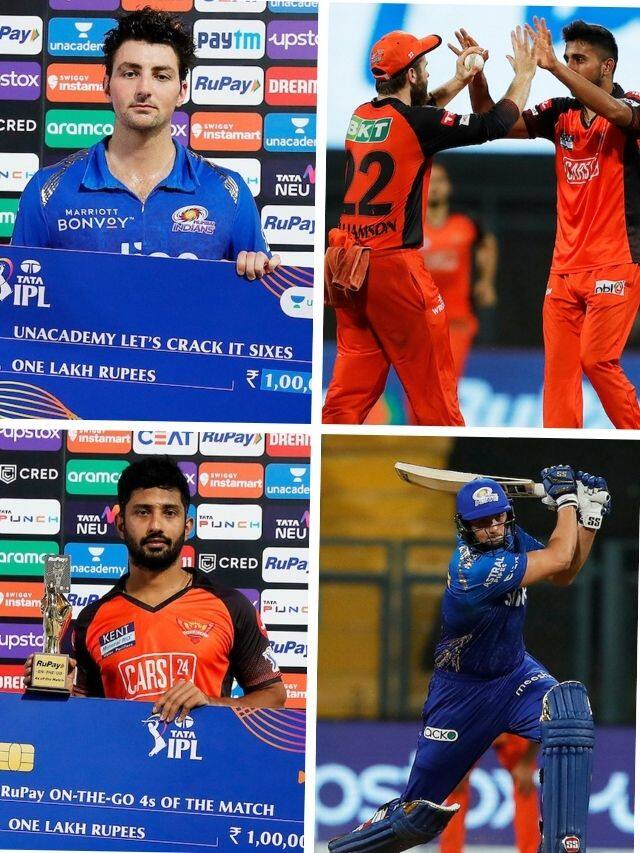 ipl 2022 srh vs mi match highlights tim david super batting
