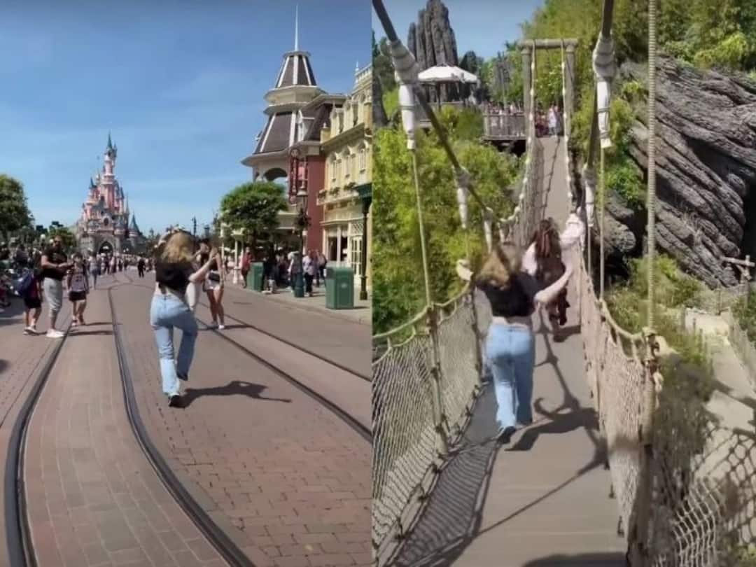 Viral Video Jack Sparrow Run Disneyland Visitor Pirates Of Caribbean ...