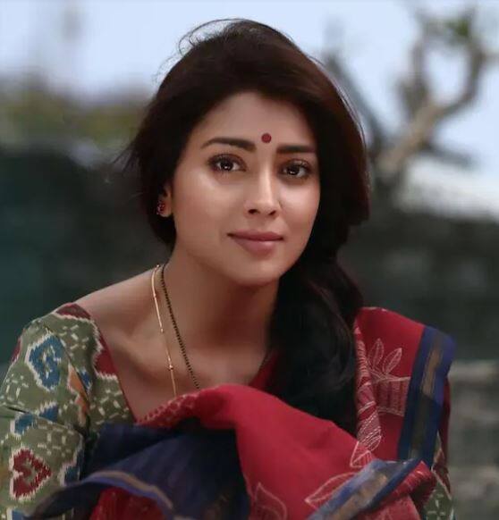 Shriya Saran Pics: 'RRR' Actress Shriya Saran's Traditional Look Seen ...
