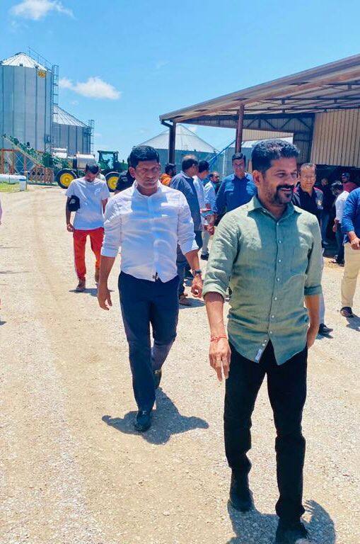 Revanth Reddy US Tour Congress Leader Revanth Reddy Team Visits Dallas ...