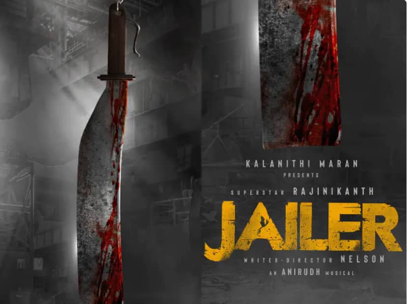 Rajinikanth Upcoming Action Drama To Be Titled Jailer poster out ...