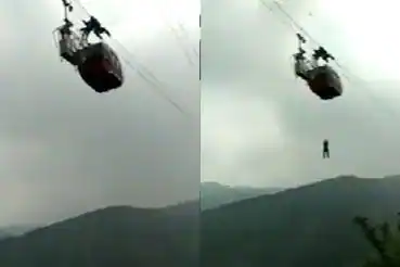 Himachal Pradesh: Ropeway rescue continues in Solan, people trapped in ...