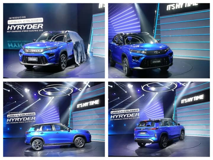 IN PICS | Toyota Urban Cruiser Hyryder Hybrid Compact SUV Revealed